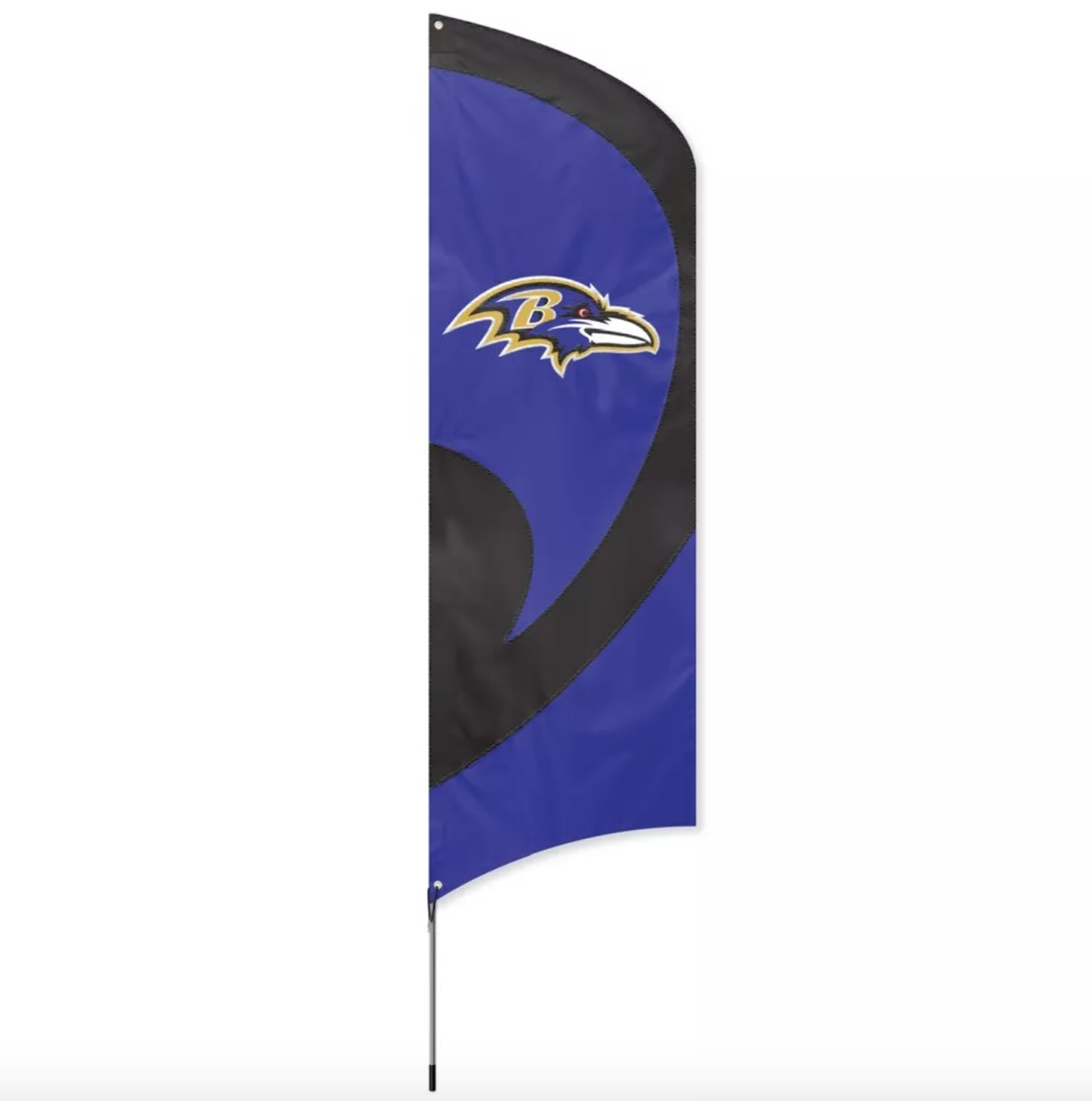 Baltimore Ravens 8 1/2 Ft Tall Team Flag | Poor Boys Sports