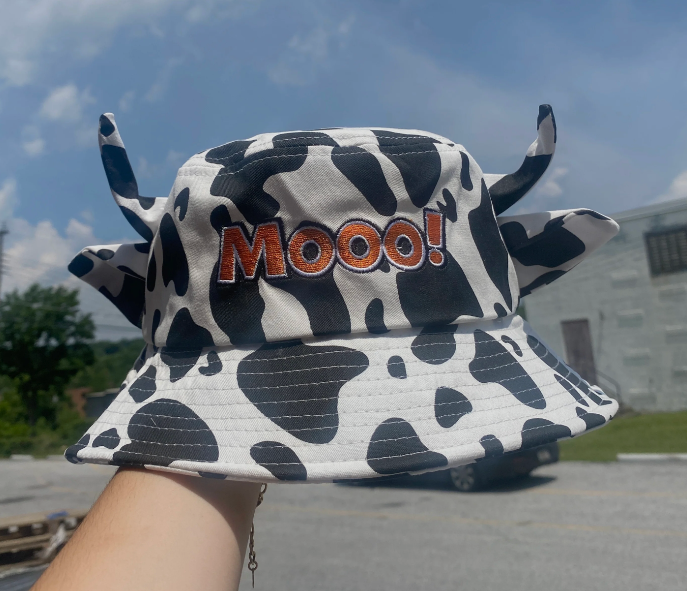 Baltimore Orioles Cowser Cow Print Bucket Hat | Poor Boys Sports
